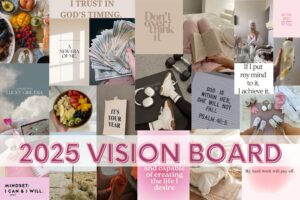 2025 Vision Board: New Year with Actionable Steps to New You - The ...